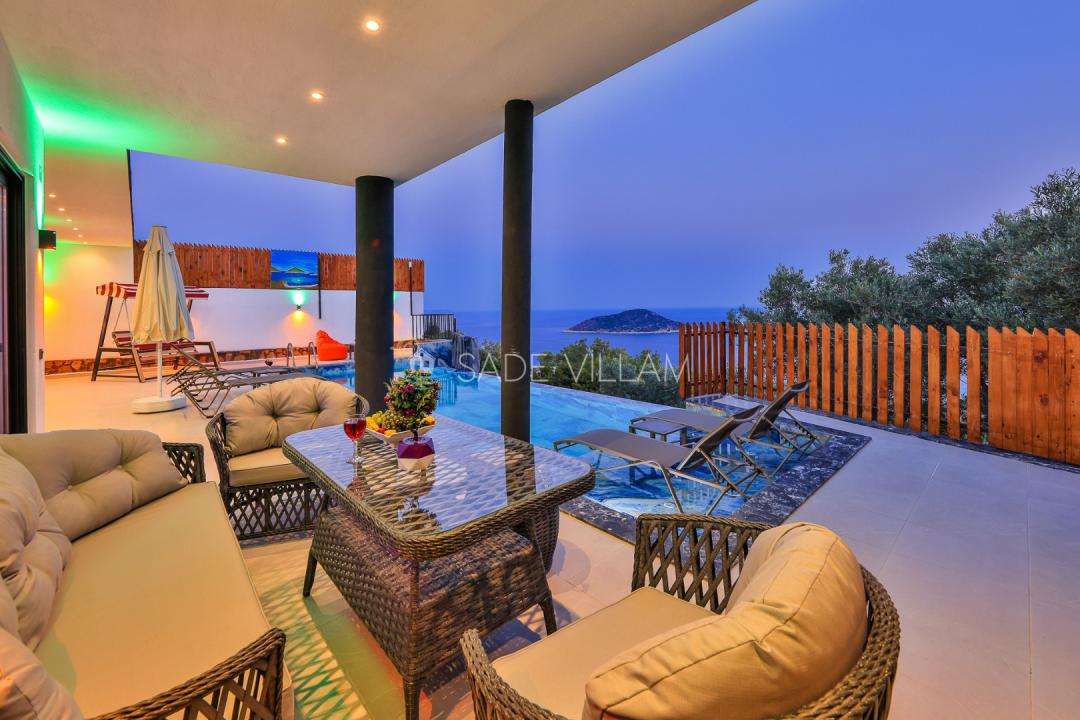 Villa Arcadia 4, Kiralık Deniz Manzaralı Villa, SadeVillam