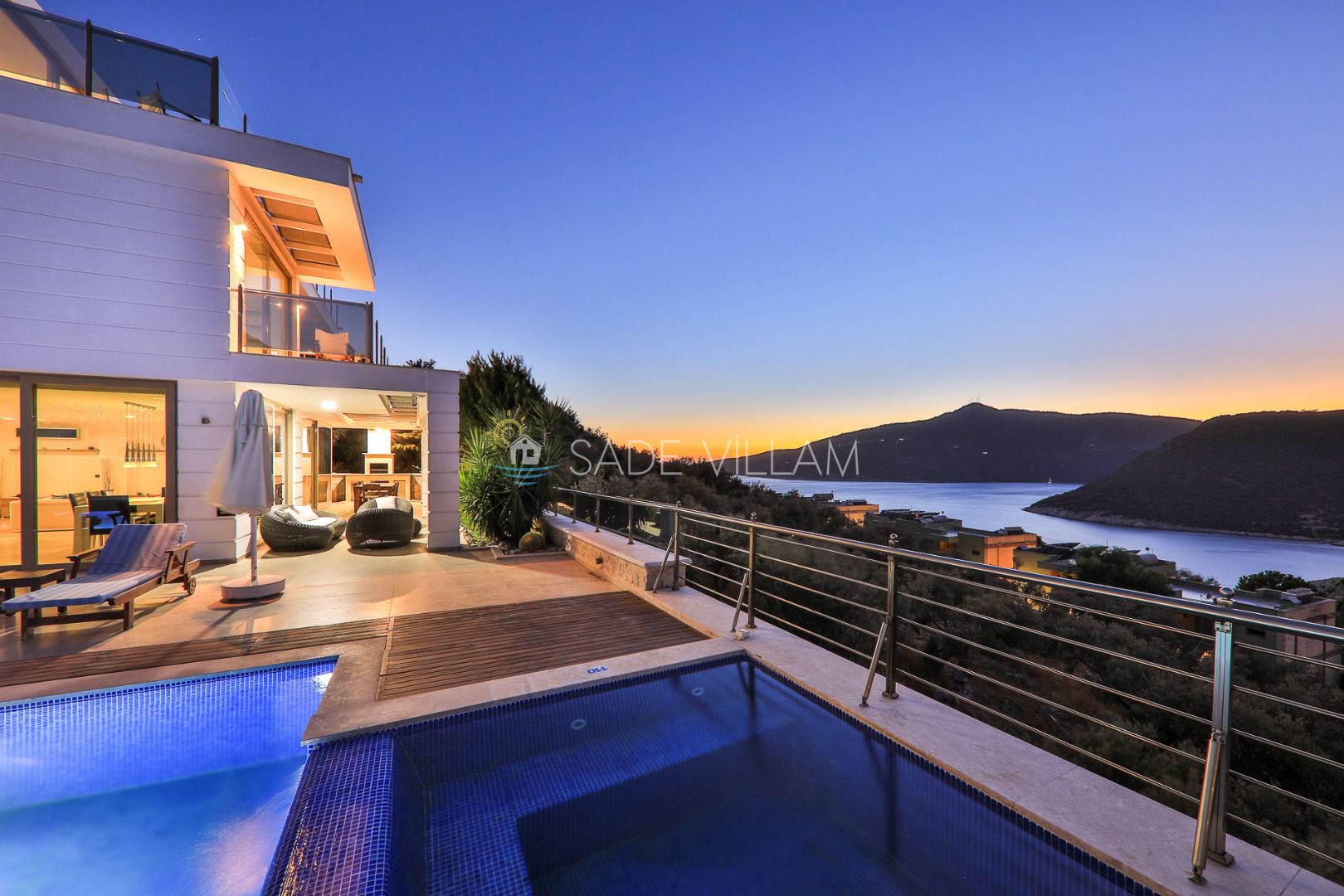 Villa Livya, Kalkan Kiralık Villa, SadeVillam